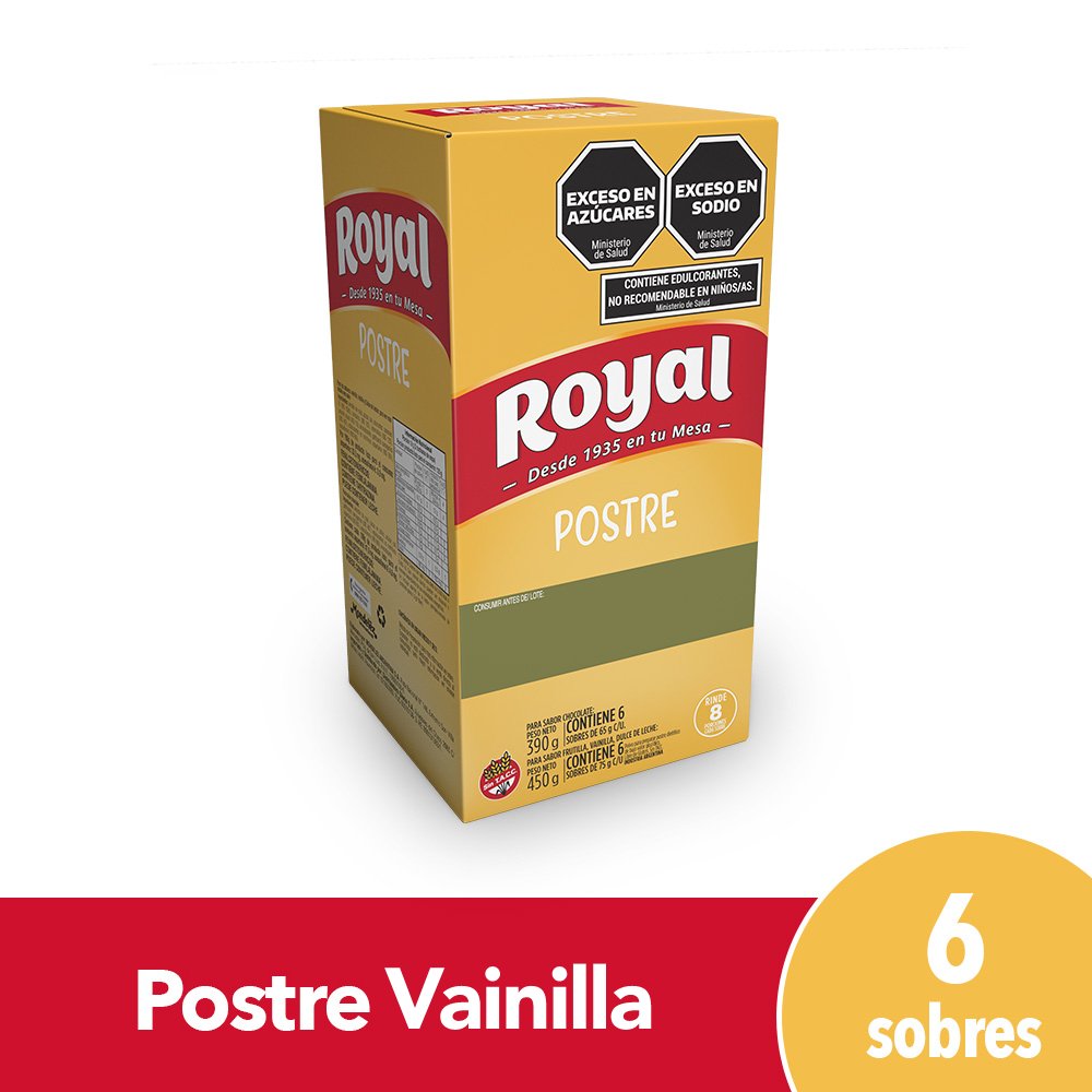 Postre Royal Vainilla 75g - Mi Tienda Mondelez