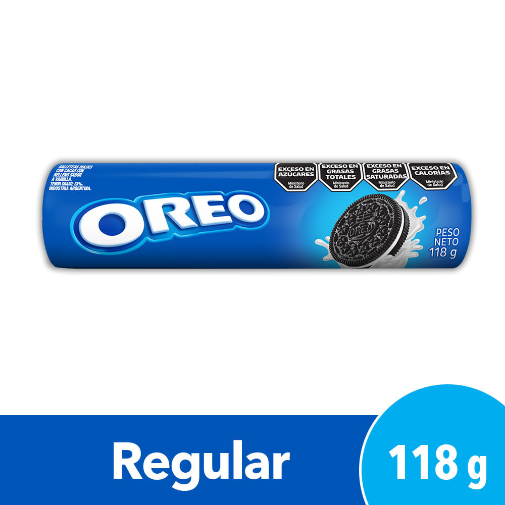 Galletitas Oreo Rellenas (menos Sodio) 118g - Mi Tienda Mondelez