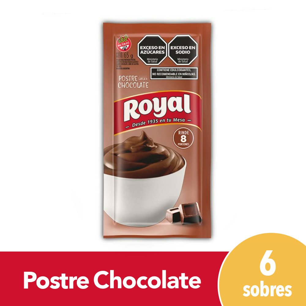 Postre Royal Chocolate 65g - Mi Tienda Mondelez